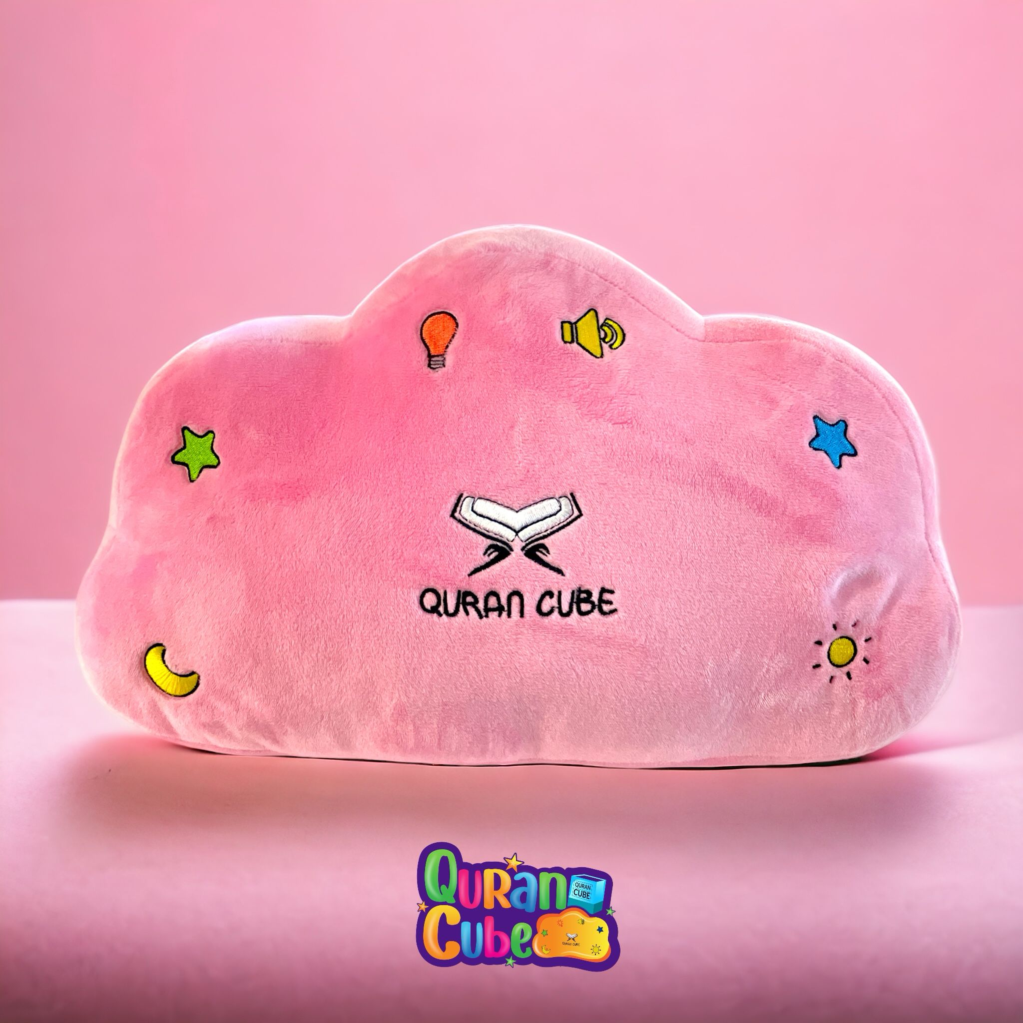 Quran Cube Pillow - Dua Nasheeds Kalimas - Kids Islamic Toy – QuranCube