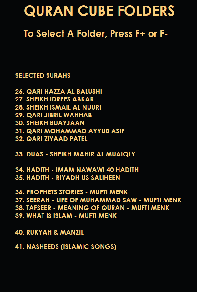 Quran Cube Aroma Diffuser - Quran Speaker – QuranCube