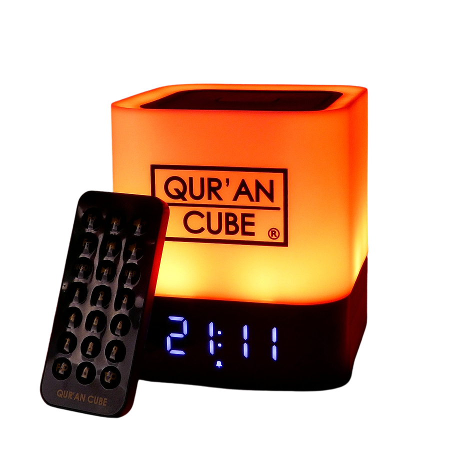 Quran Cube LED X - Quran Speaker - Adhan Prayer Clock - Nasheeds - Pro ...